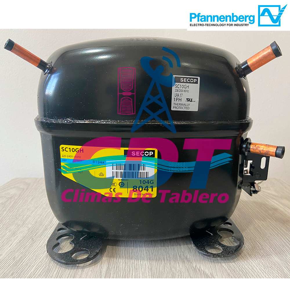 Compresor Pfannenberg Modelo 18811200009 - Climas de Tablero