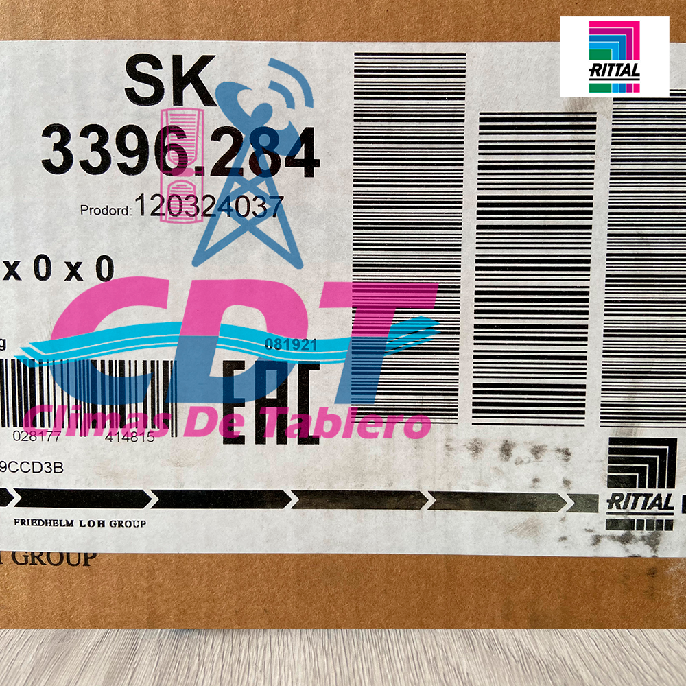 Motor ventilador Rittal Modelo 3396.284 - Climas de Tablero