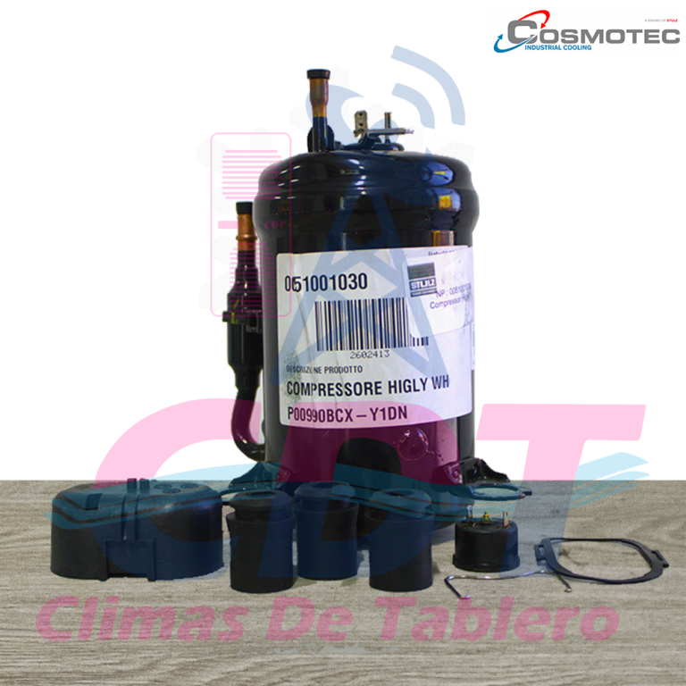 Compresor Cosmotec Modelo 0051001030 - Climas de Tablero
