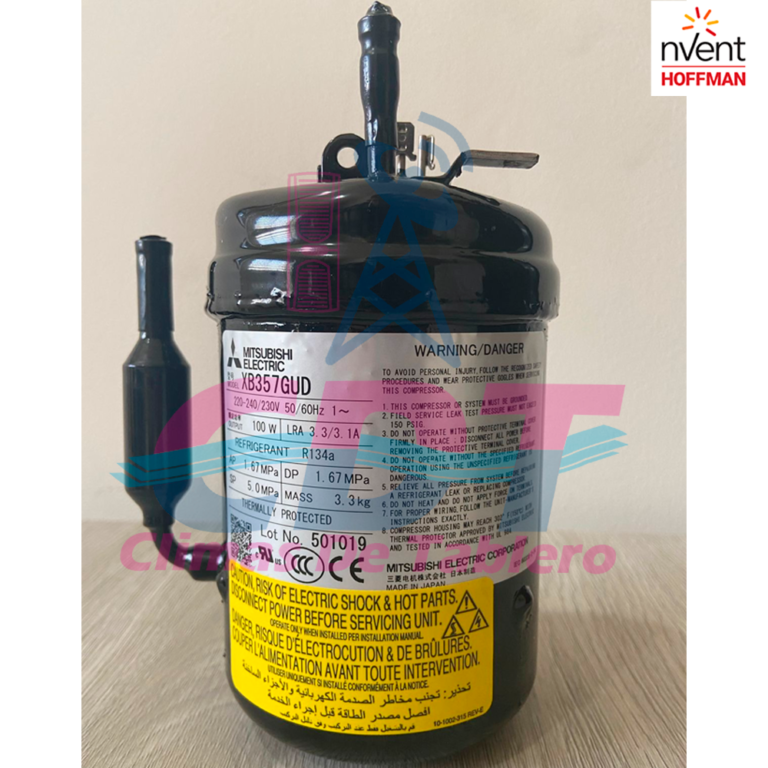 Compresor nVent HOFFMAN Modelo 10101622SP DESCONTINUADO - Climas de Tablero