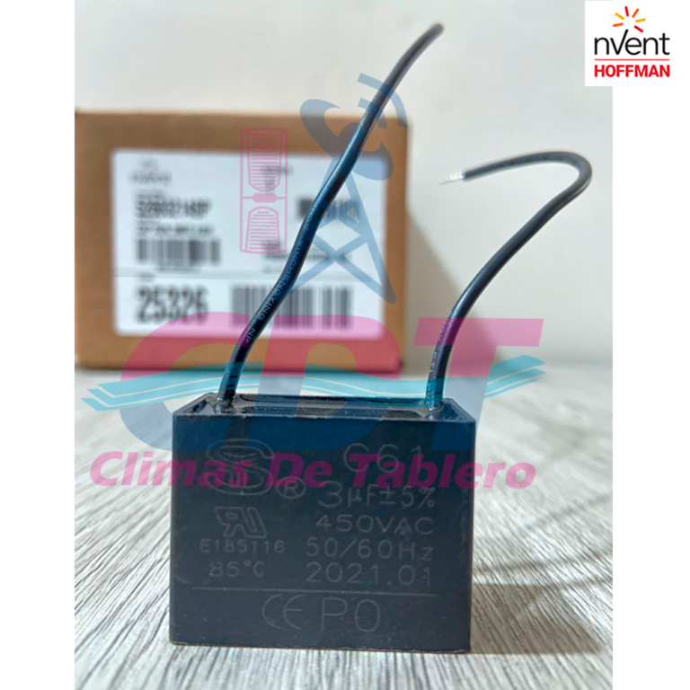 Capacitor nVent HOFFMAN Modelo 52603214SP - Climas de Tablero