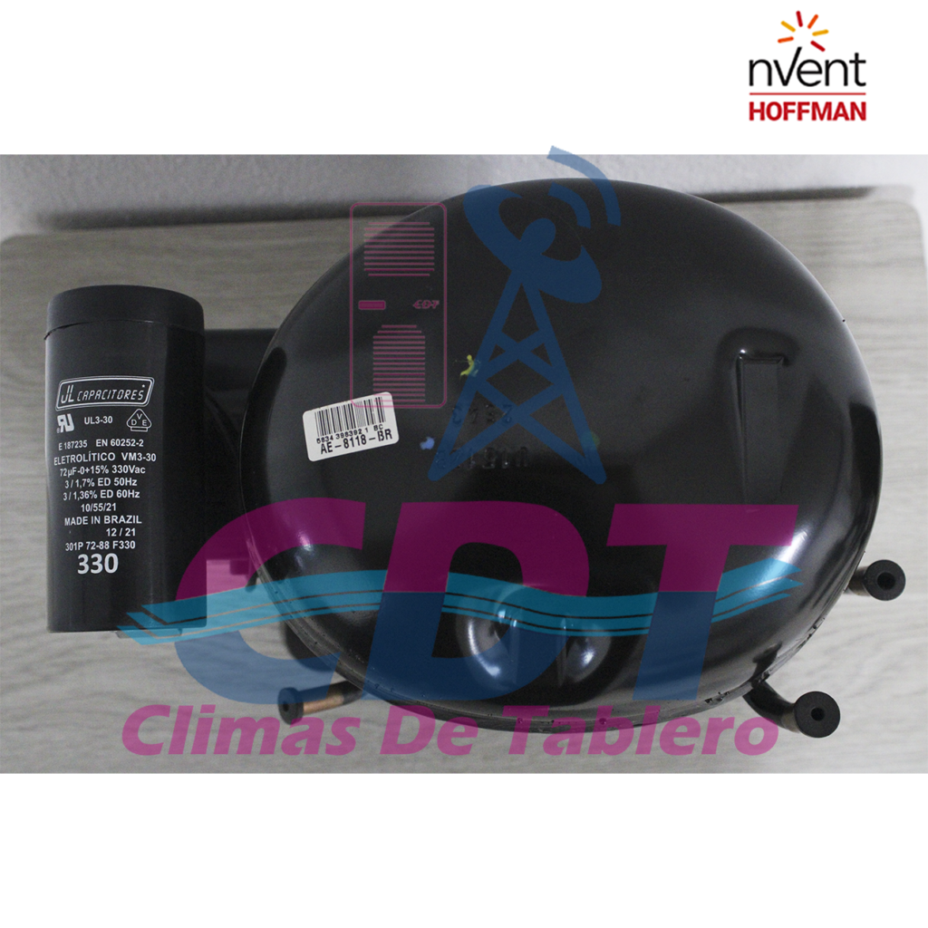 Compresor nVent HOFFMAN Modelo 89108748SP - Climas de Tablero
