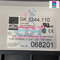 Ventilador Rittal Modelo 3244.110 - Climas de Tablero