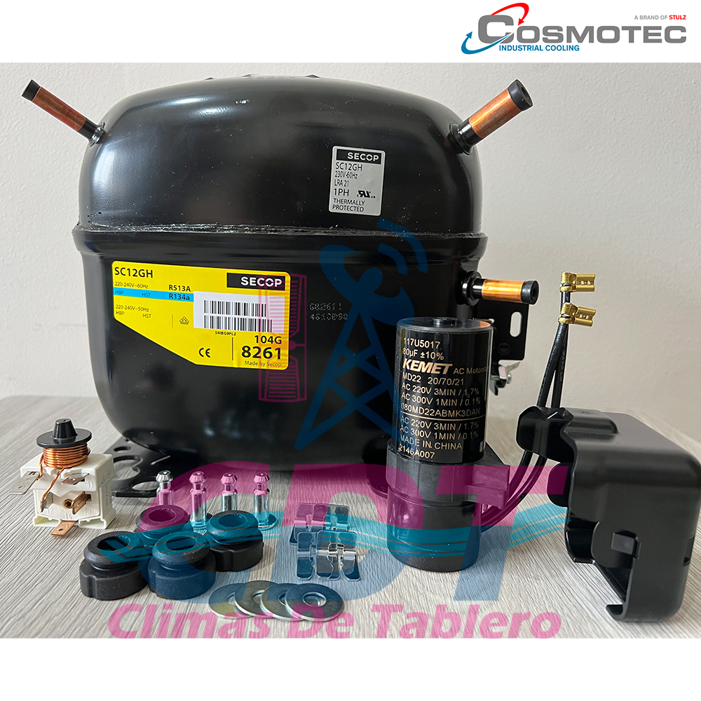 Compresor Cosmotec Modelo 0050290231 - Climas de Tablero