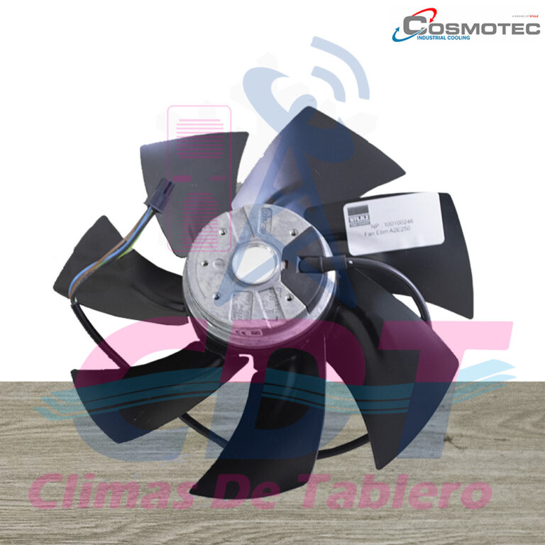 Motor ventilador Cosmotec Modelo 100100246 - Climas de Tablero
