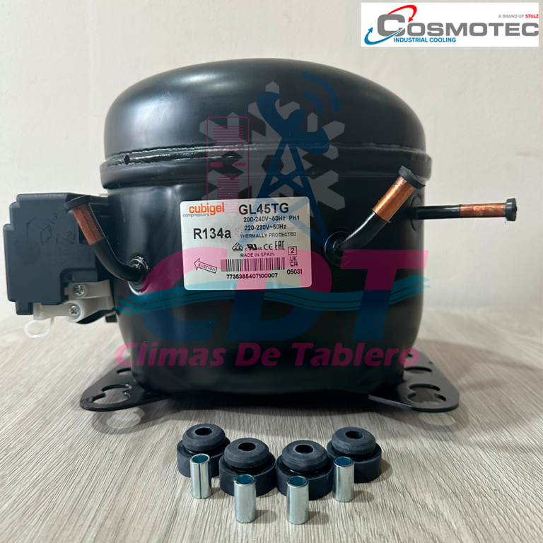 Compresor Cosmotec Modelo 0050301022 - Climas de Tablero