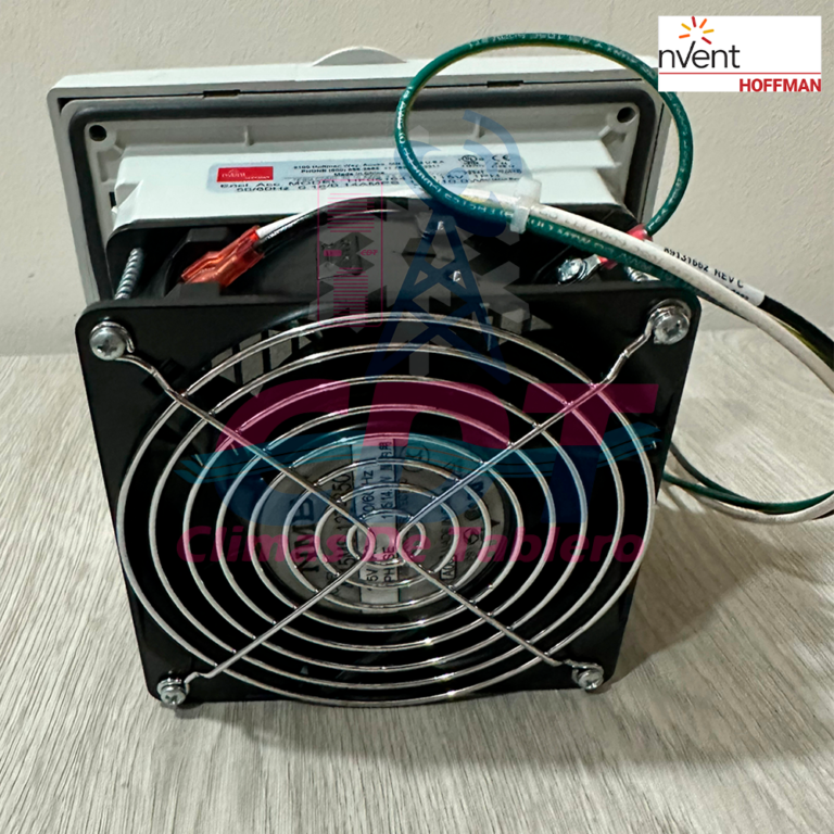 Ventilador con filtro nVent HOFFMAN Modelo HF0616414 - Climas de Tablero