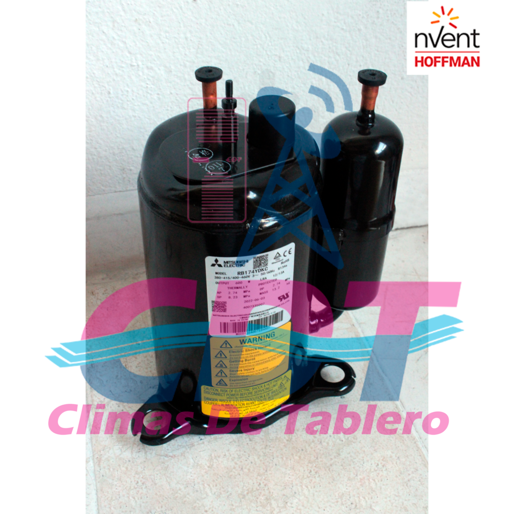 Compresor nVent HOFFMAN Modelo 101026122G52SP - Climas de Tablero