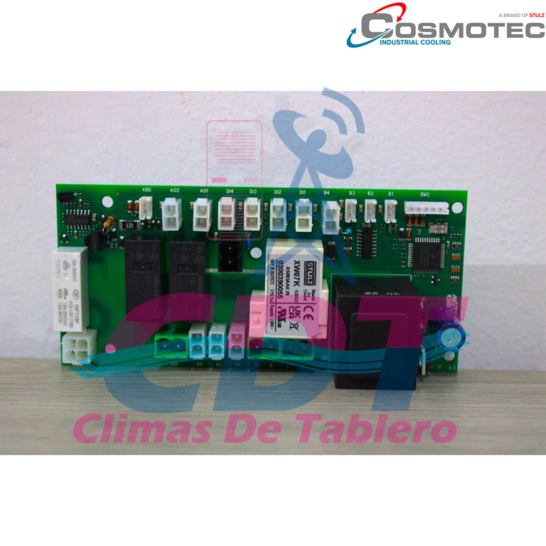 Tarjeta (Regulador) marca Cosmotec, modelo: 0300390055 - Climas de Tablero