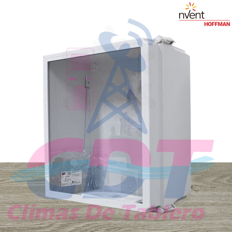 Gabinete bisagra continua tipo 4X nVent HOFFMAN Modelo A16148CHQRFGW - Climas de Tablero