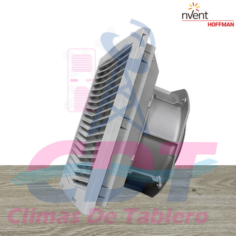 Ventilador con filtro de montaje lateral nVent HOFFMAN Modelo HF1316414 ...